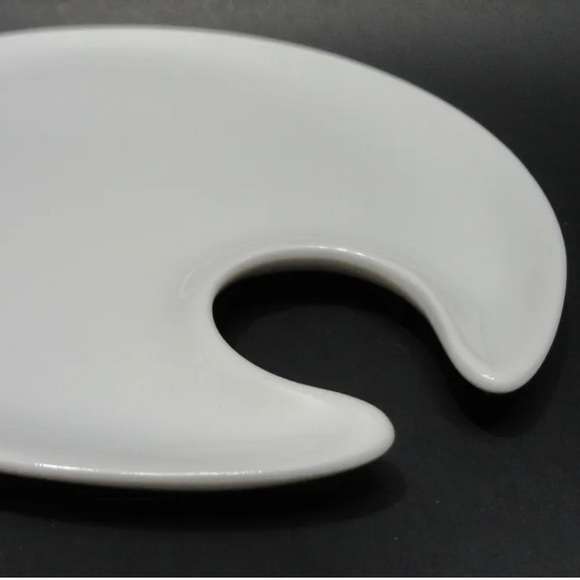 Alex Liddy | Dining | Alex Liddy X2 Snack Porcelain Plates In White ...